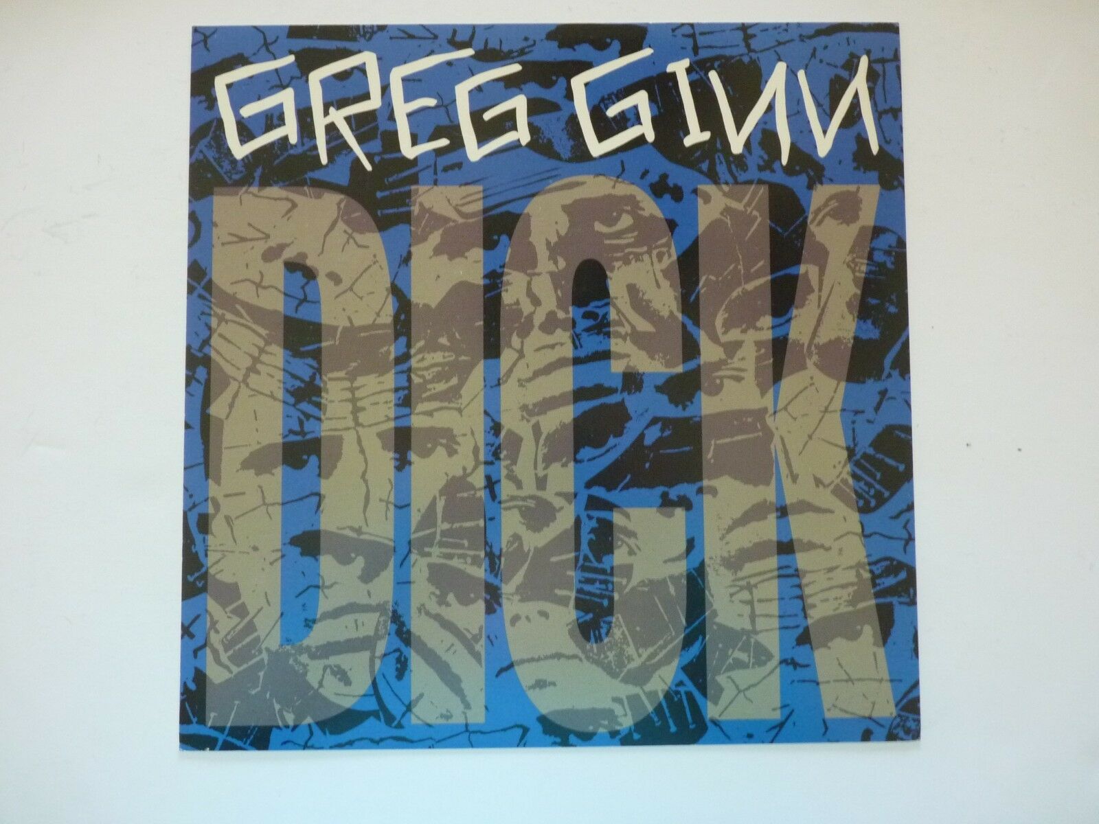 Greg Ginn DICK LP Record Photo Flat 12x12 Poster | Autographia