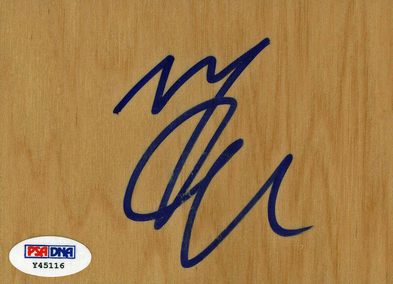 Heat Mario Chalmers Authentic Signed 3.5x5 Floorboard PSA/DNA #Y45116 ...