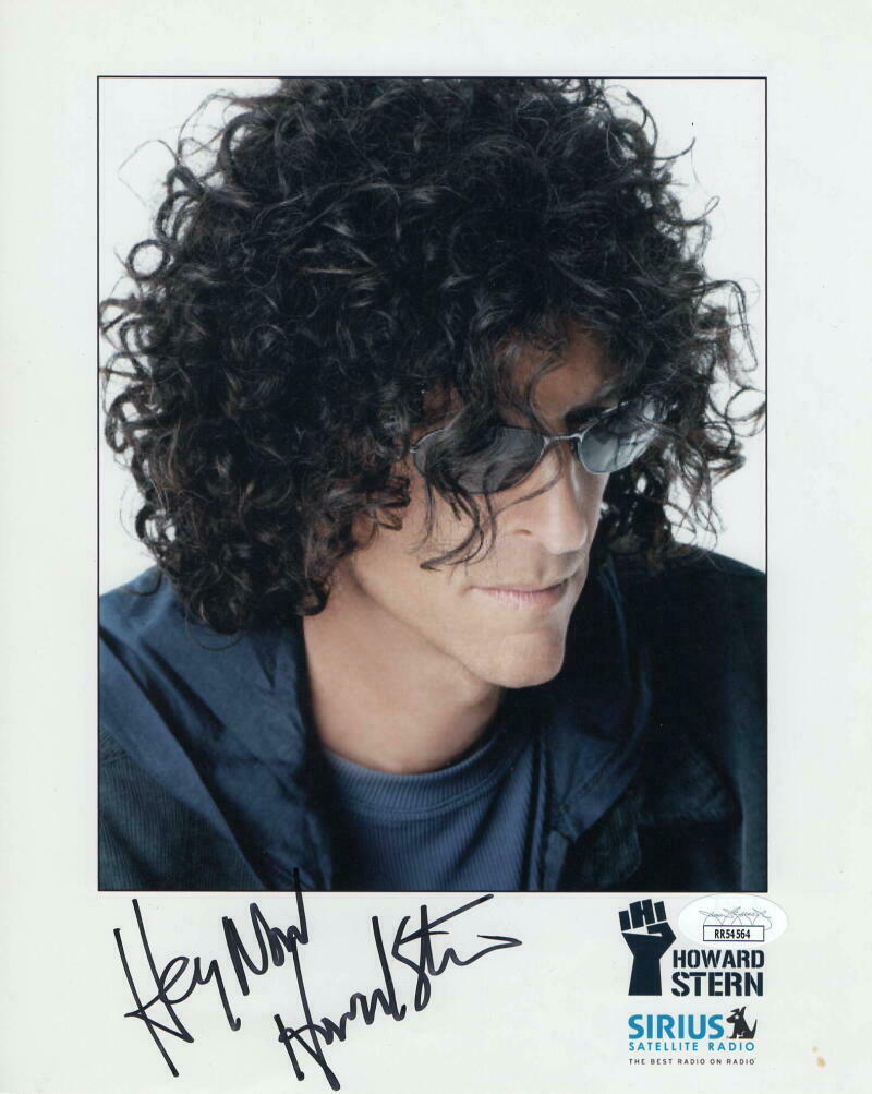 HOWARD STERN SIGNED AUTOGRAPH 8X10 PHOTO - PRIVATE PARTS STAR W/ "HEY ...
