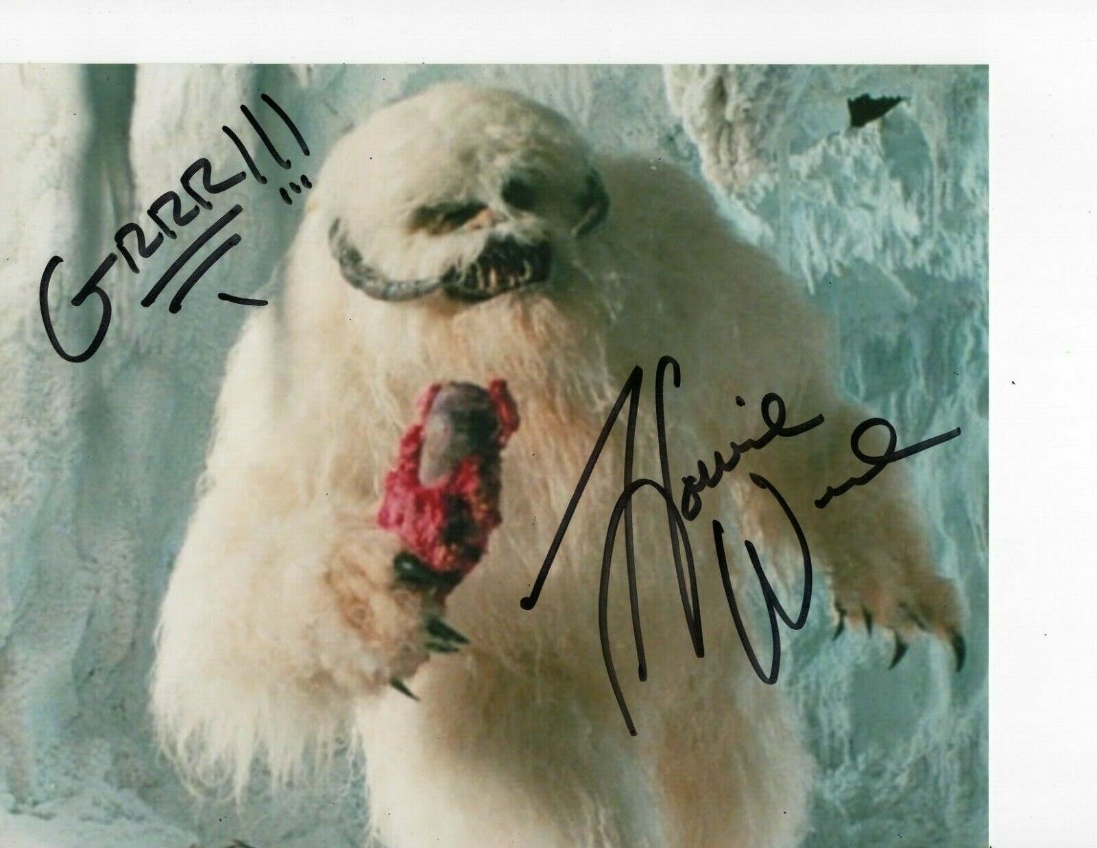 HOWIE WEED STAR WARS SIGNED 8X10 GRRR INSCRIPTION | Autographia