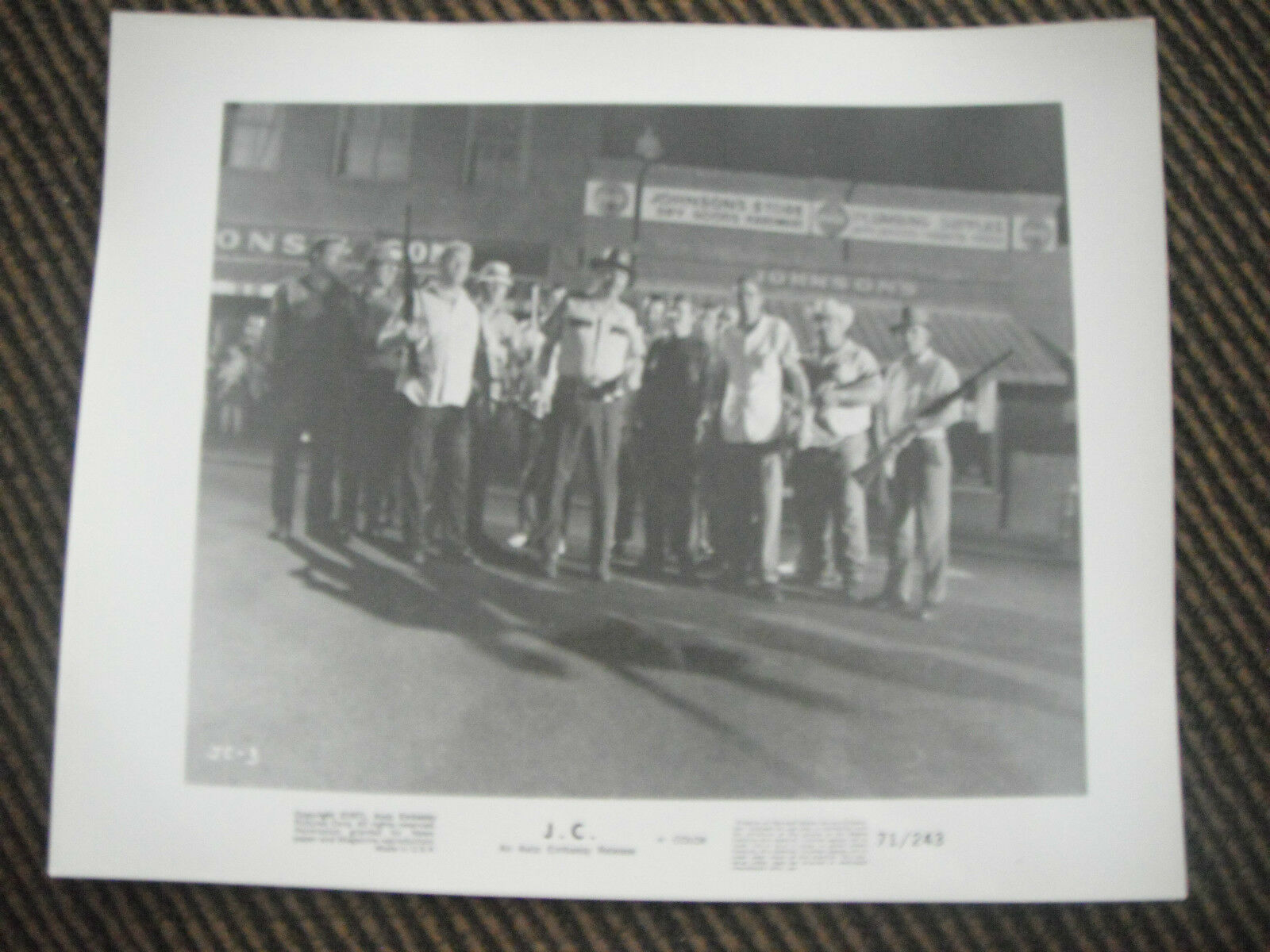 J.C. 1972 Jesus Christ B&W 8x10 Promo Photo Original Lobby #2 | Autographia