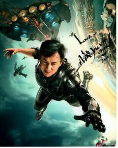 JACKIE CHAN Signed Autographed BLEEDING STEEL LIN DONG Photo | Autographia