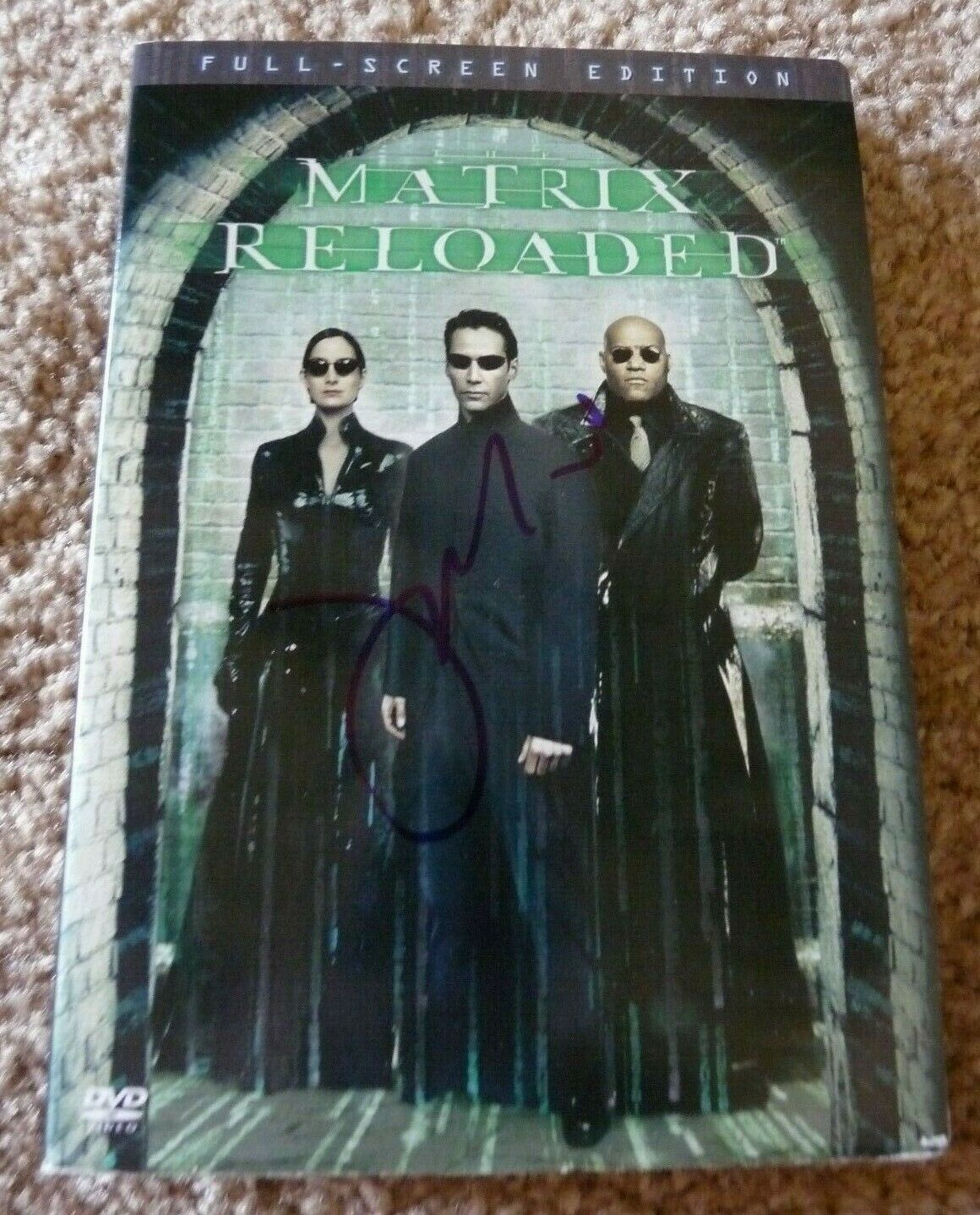 Jada Pinkett Smith Matrix Reloaded Signed Autographed DVD Cover PSA ...