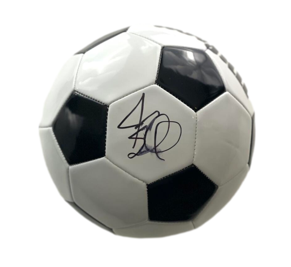 JASON SUDEIKIS SIGNED AUTOGRAPH SOCCER BALL FUTBOL - TED LASSO STAR ...