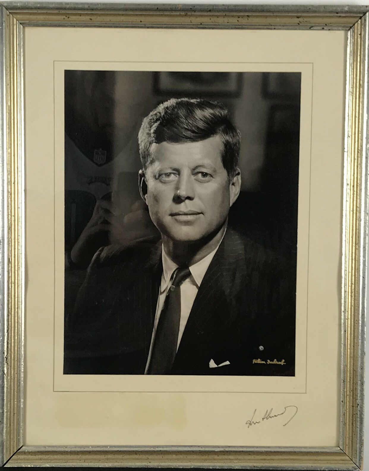 JFK John F Kennedy Signed Autographed 16x20 Matte Photo Beckett ...