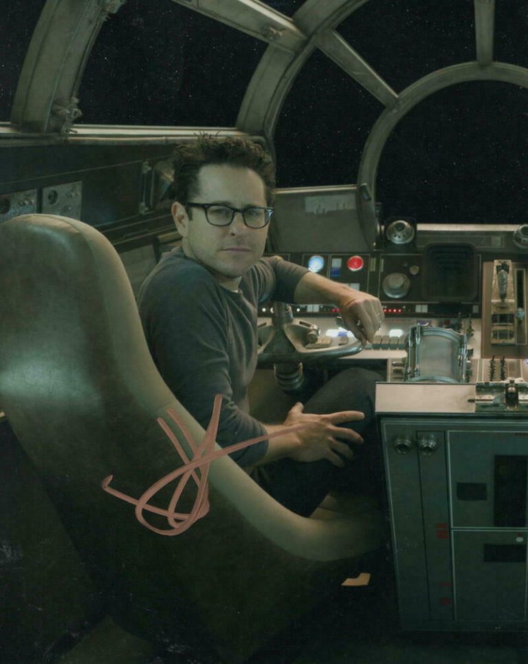 JJ ABRAMS SIGNED AUTOGRAPH 8X10 PHOTO - STAR WARS, LOST, STAR TREK ...
