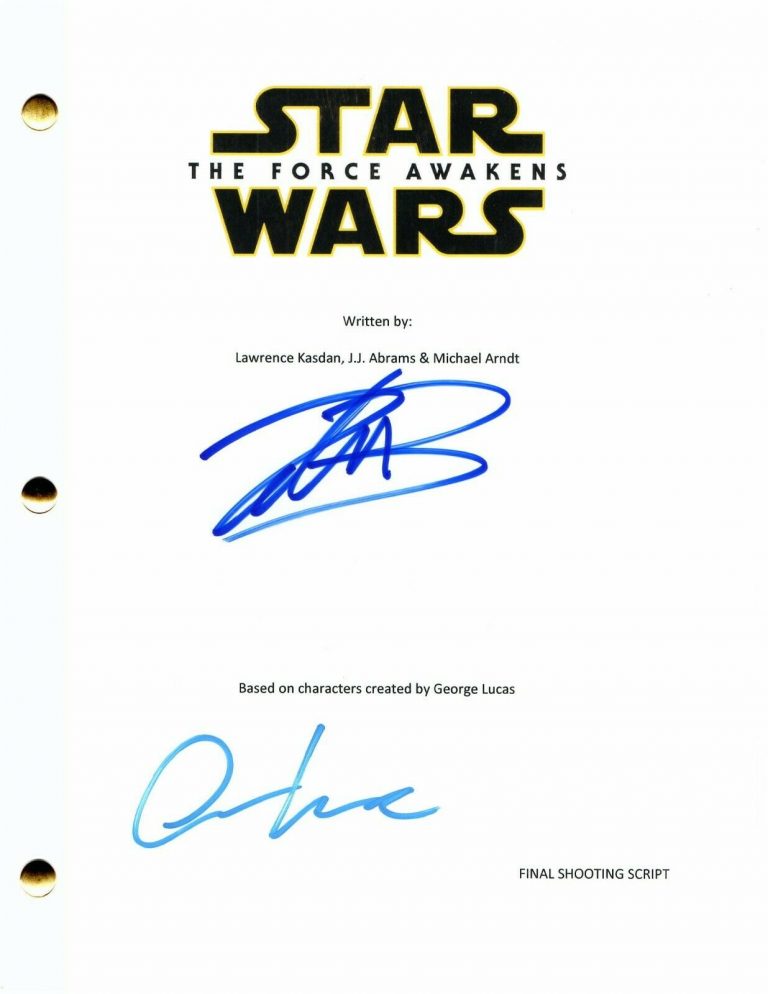Authentic Star Wars Signed Memorabilia & Autographed Poster | Autographia