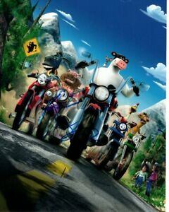 KEVIN JAMES Signed BARNYARD OTIS THE COW Photo w/ Hologram COA ...