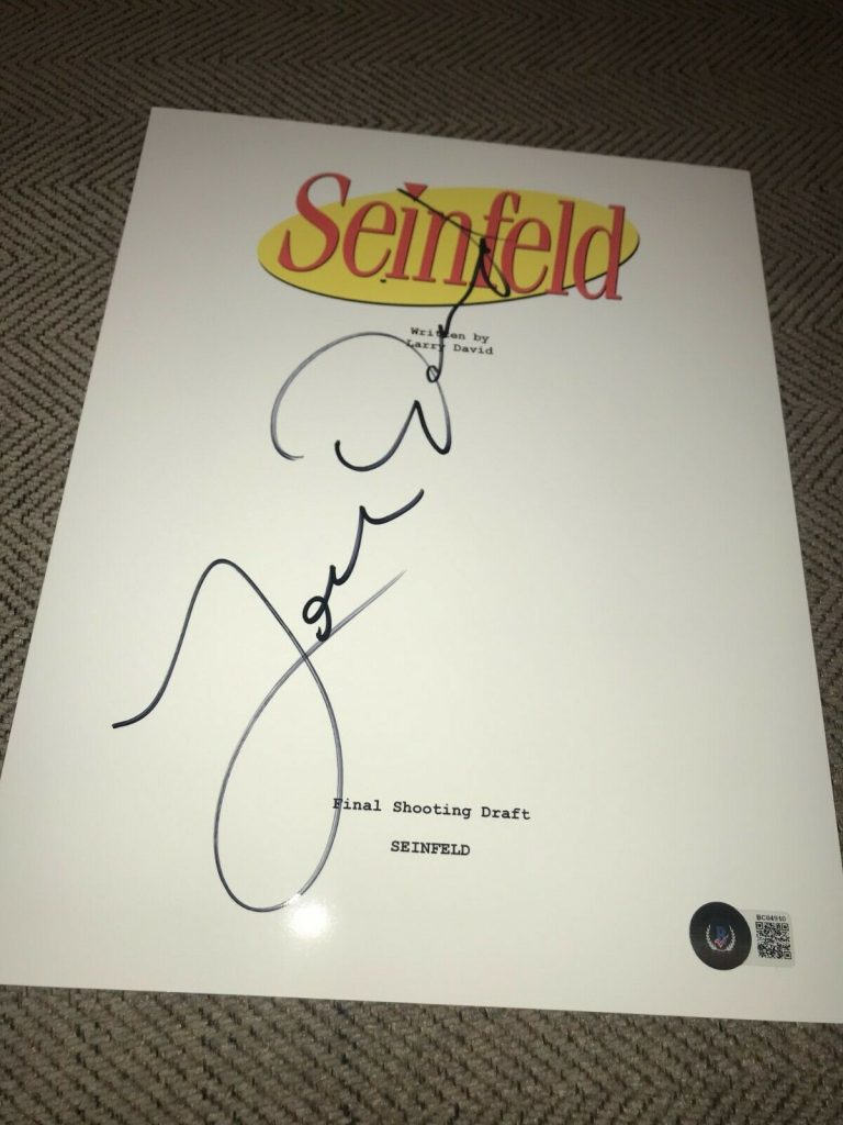 Seinfeld Memorabilia - Explore Authentic Collectible | Autographia