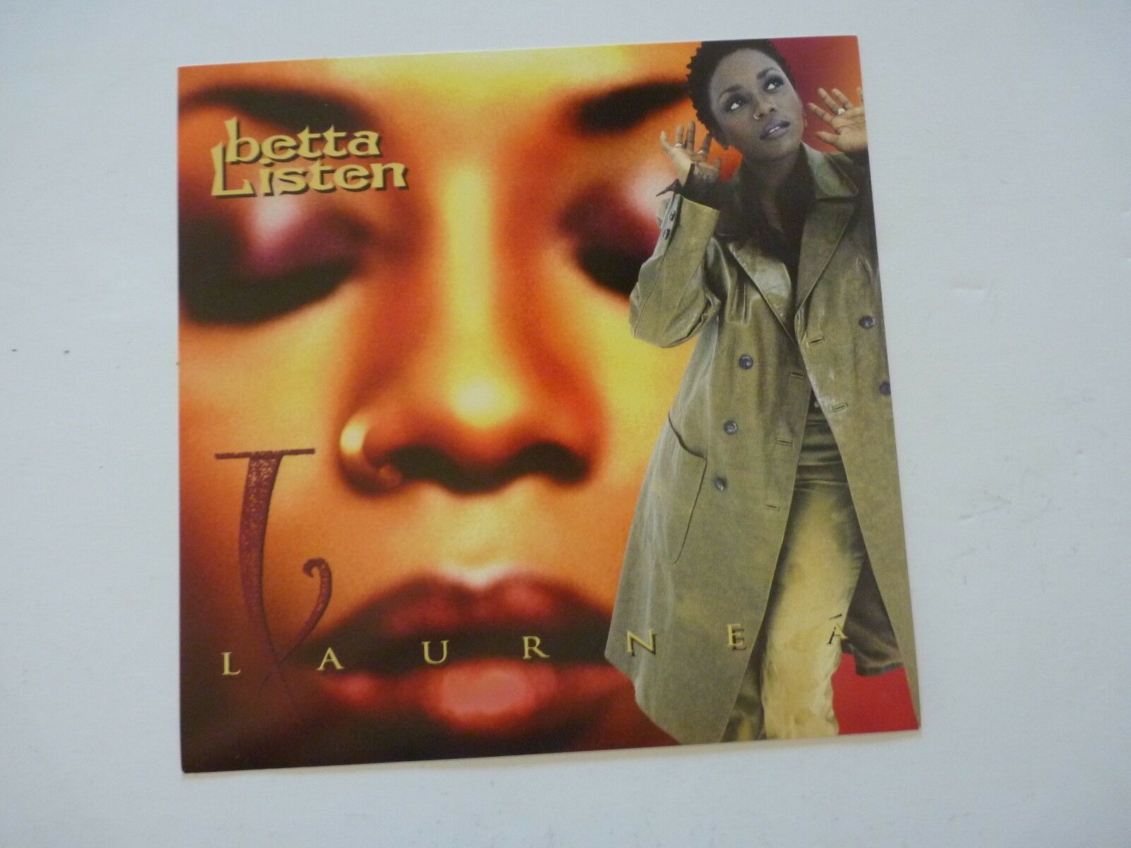Laurnea Betta Listen LP Record Photo Flat 12x12 Poster | Autographia