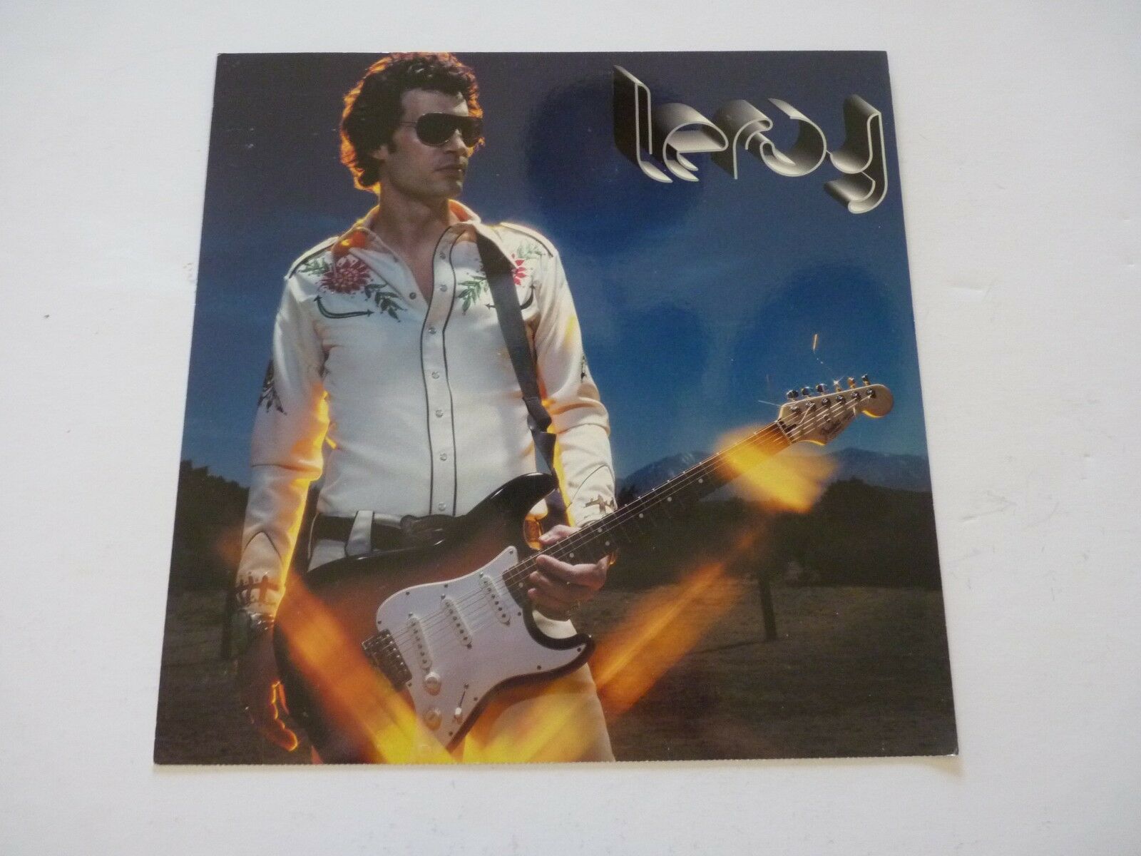 Leroy LP Record Photo Flat 12x12 Poster | Autographia