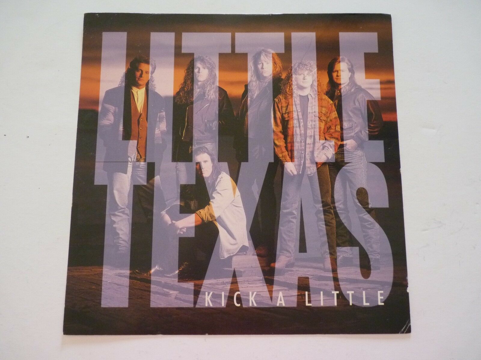 Little Texas Kick a Little LP Record Photo Flat 12X12 Poster | Autographia