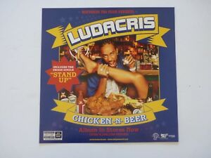 Ludacris Chicken n Beer LP Record Photo Flat 12x12 Poster | Autographia