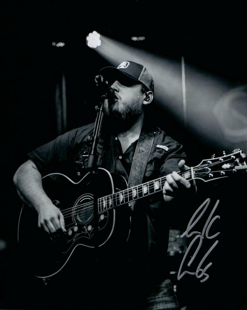 LUKE COMBS SIGNED AUTOGRAPH 8X10 PHOTO - THIS ONE'S FOR YOU, COUNTRY ...
