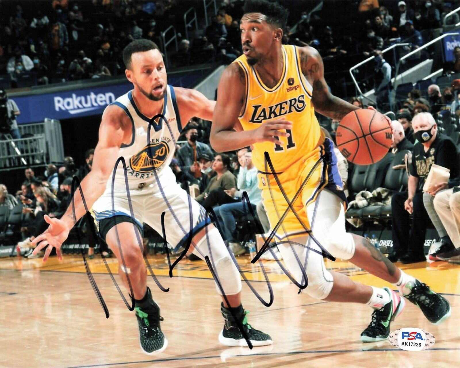 MALIK MONK signed 8x10 photo PSA/DNA Los Angeles Lakers Autographed ...