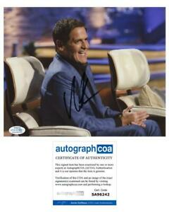 Mark Cuban "Shark Tank" AUTOGRAPH Signed 8x10 Photo ACOA | Autographia