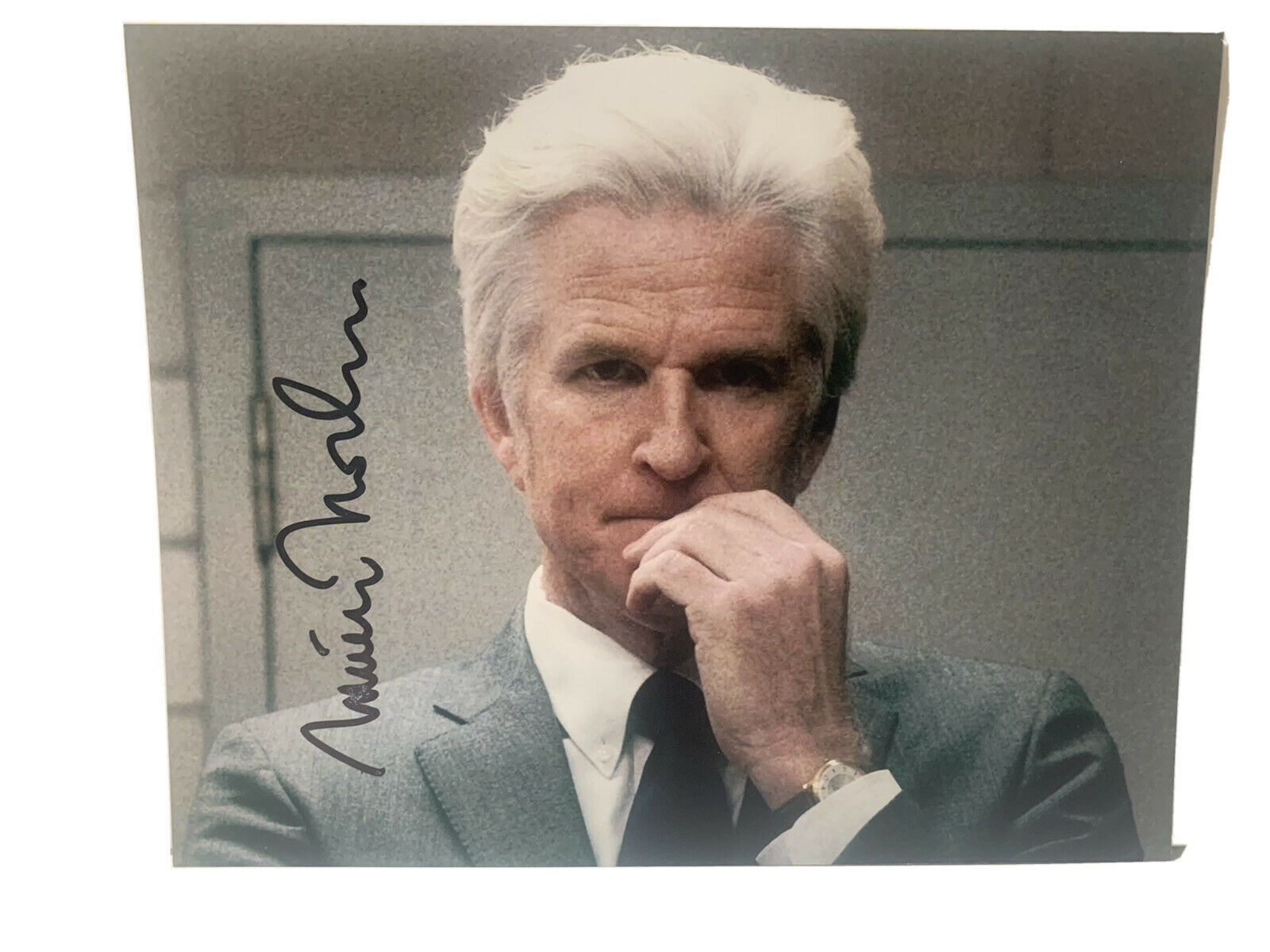 Matthew Modine Stranger Things Signed Autographed 8x10 Photo BAS ...