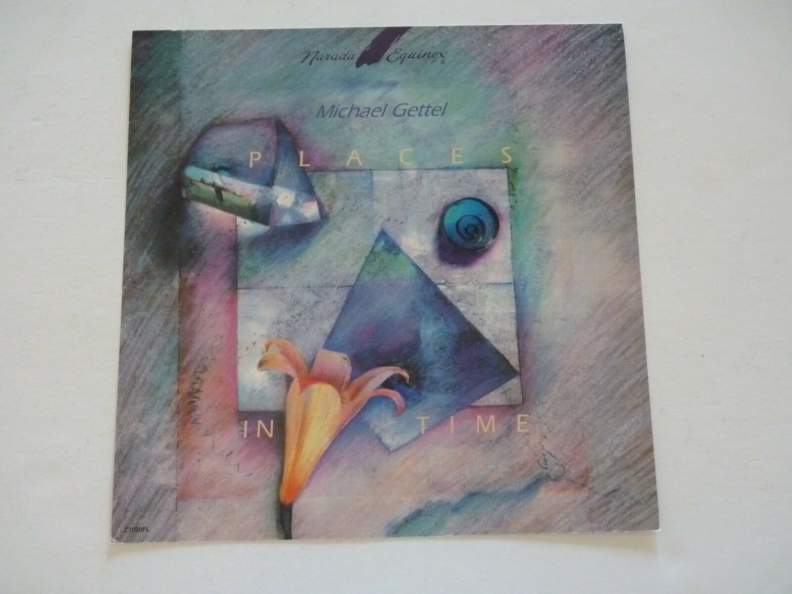 Michael Gettel Places in Time Promo LP Record Photo Flat 12x12 Poster ...