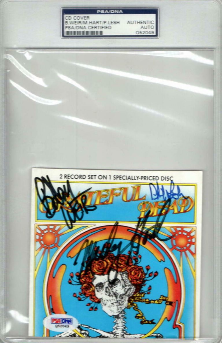 100% Authentic Grateful Dead Memorabilia | Autographia