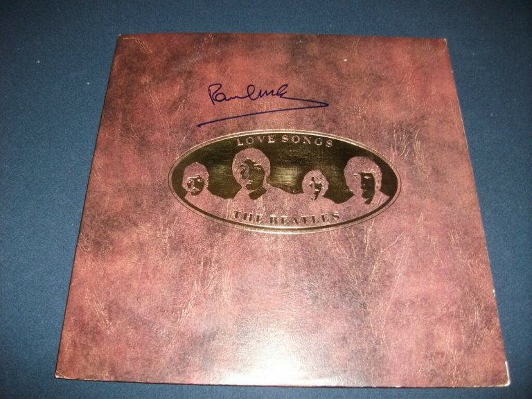 Authentic Beatles Signed Memorabilia for Sale | Autographia