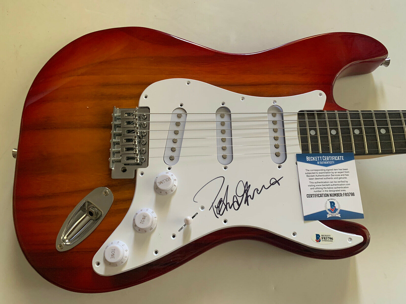 Peter Frampton Comes Alive Signed Autograph Guitar PSA Certified FULL ...