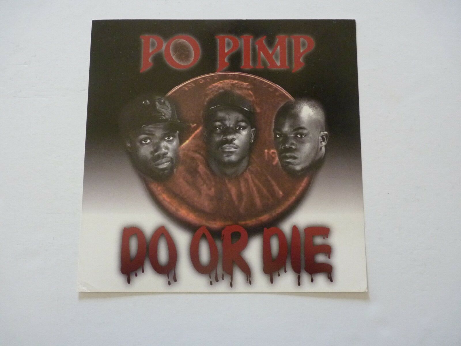 Po Pimp Do or Die 1996 LP Record Photo Flat 12x12 Poster | Autographia