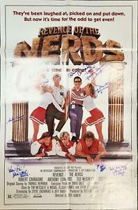 Revenge Of The Nerds Cast Autographed Original Full Sized Movie Poster ...