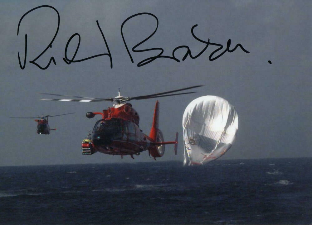 RICHARD BRANSON SIGNED AUTOGRAPH 8x12 PHOTO - VIRGIN GROUP BILLIONAIRE ...