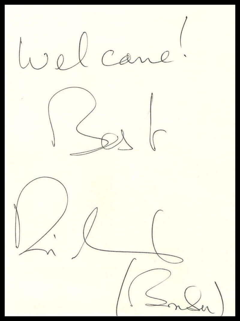 RICHARD BRANSON SIGNED AUTOGRAPH CUT VIRGIN GALACTIC BILLIONAIRE CEO ...