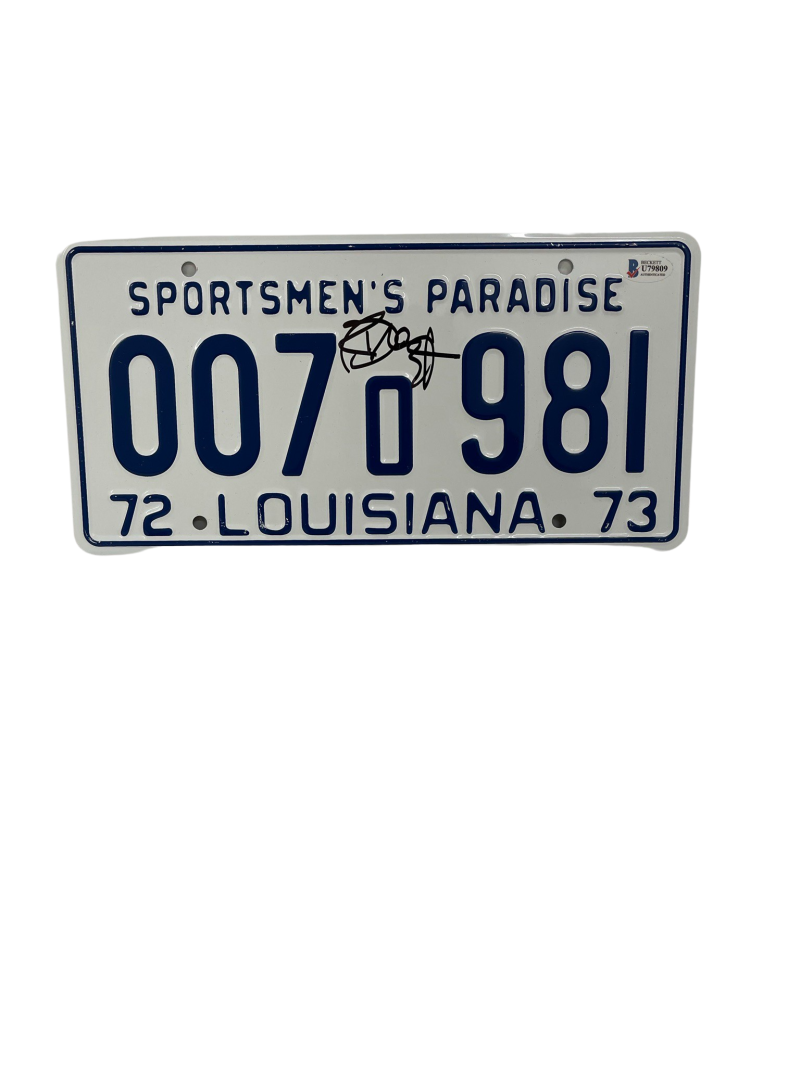 RICHARD DREYFUSS SIGNED JAWS LICENSE PLATE AUTHENTIC AUTOGRAPH PROOF ...