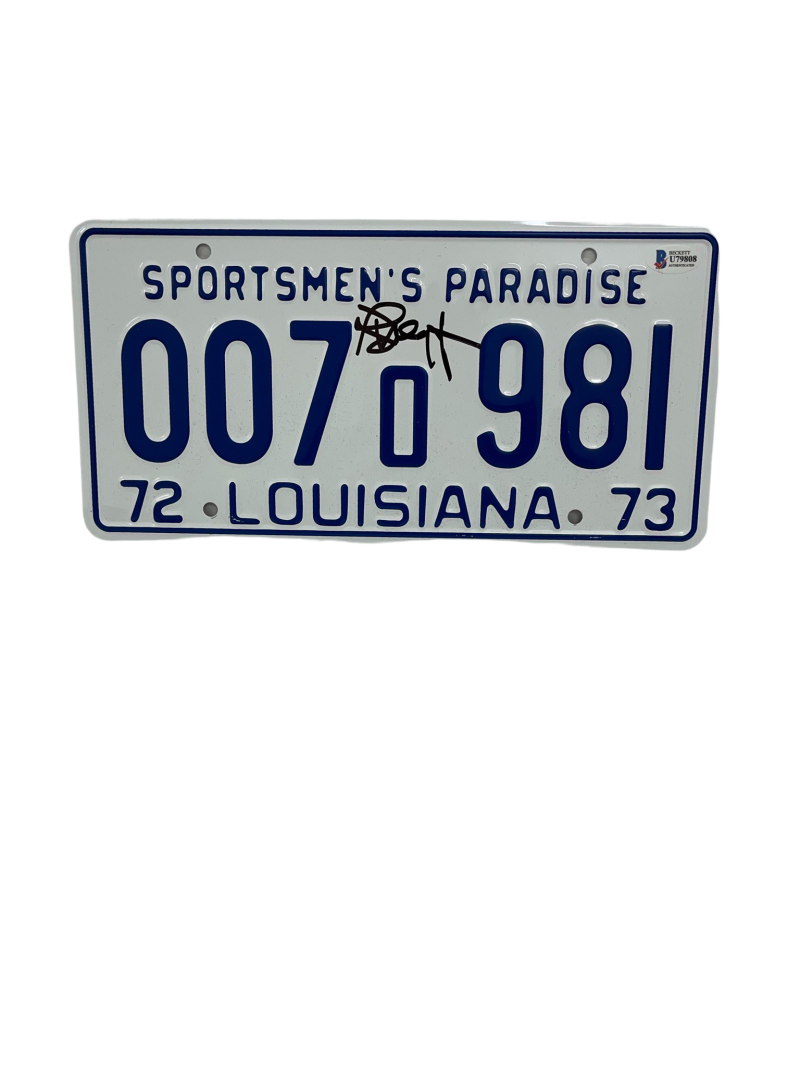 RICHARD DREYFUSS SIGNED JAWS LICENSE PLATE AUTHENTIC AUTOGRAPH PROOF ...