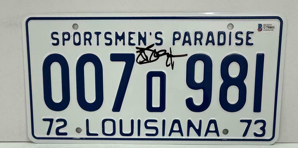 RICHARD DREYFUSS SIGNED JAWS LICENSE PLATE AUTHENTIC AUTOGRAPH PROOF ...