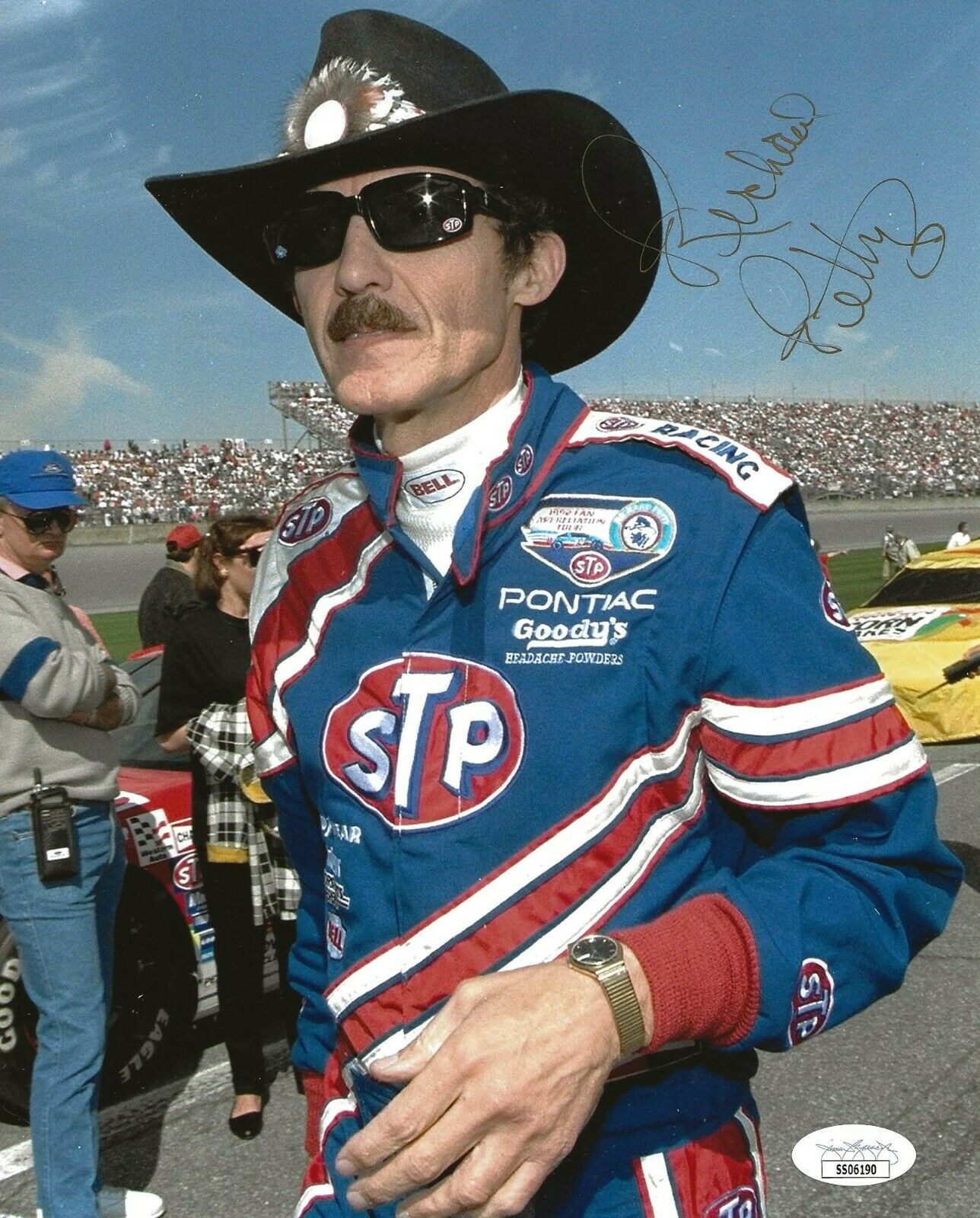 Richard Petty Daytona 500 signed Nascar 8x10 photo autographed The King ...
