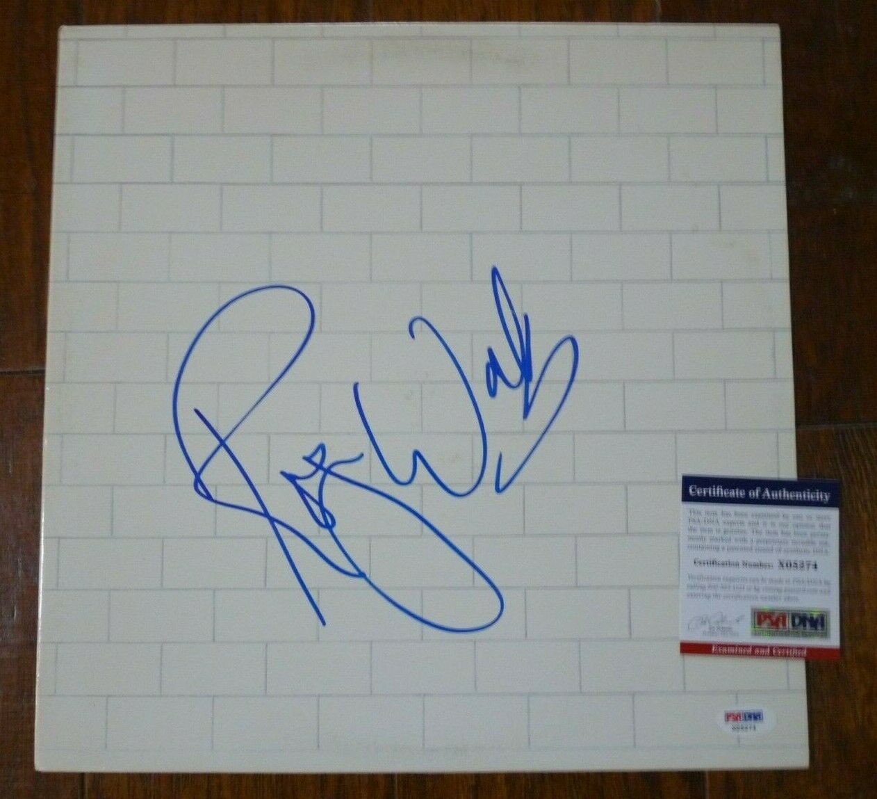 Roger Waters Pink The Wall Autographed Signed LP Record Album PSA ...
