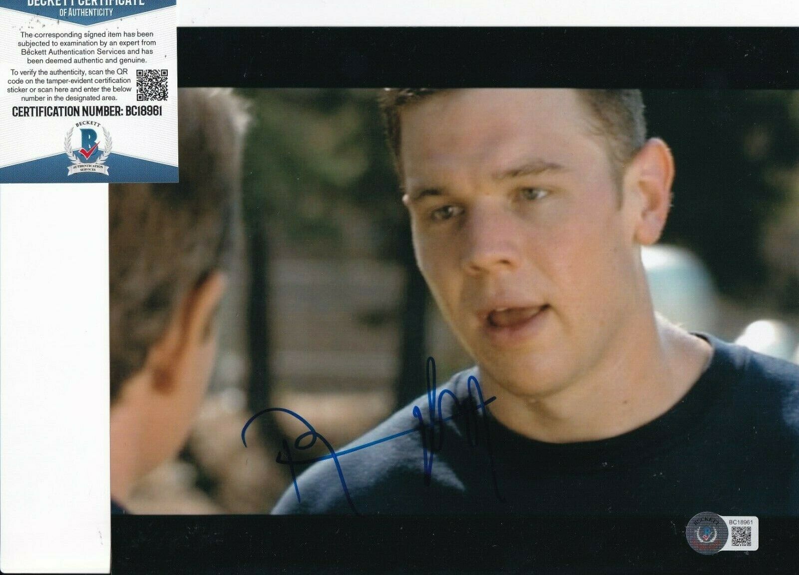 RYAN HURST signed (REMEMBER THE TITANS) Gerry Move 8X10 BECKETT BAS ...