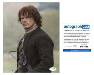 Sam Heughan "Outlander" AUTOGRAPH Signed 'Jamie Fraser' 8x10 Photo ACOA ...