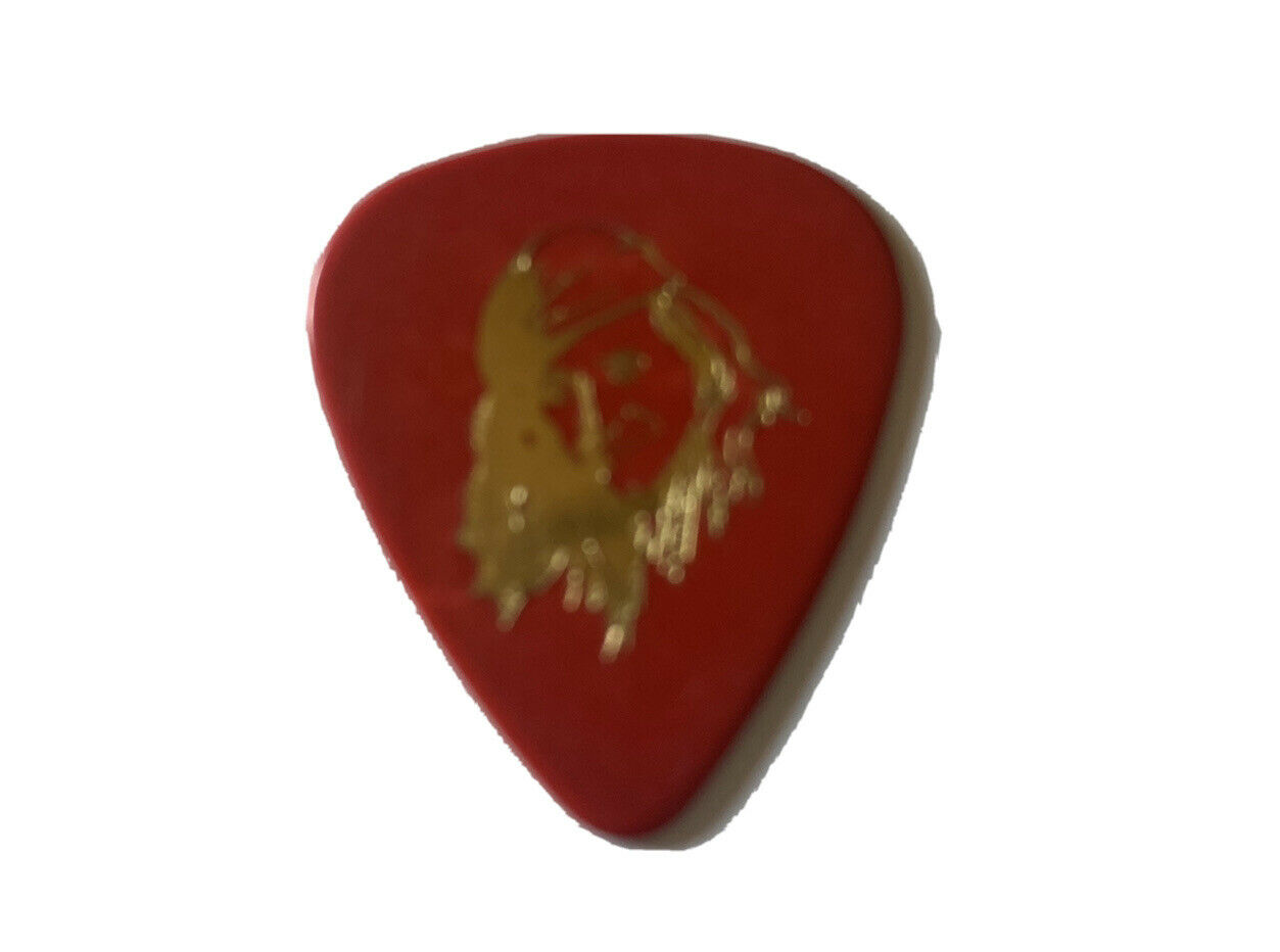 Sam Kinison Gold On Red Tour Issued Guitar Pick | Autographia