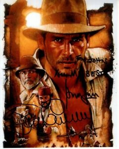 SEAN CONNERY and HARRISON FORD Signed INDIANA JONES Photograph - To ...