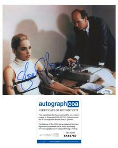 Sharon Stone "Basic Instinct" AUTOGRAPH Signed 'Catherine' 8x10 Photo C ...