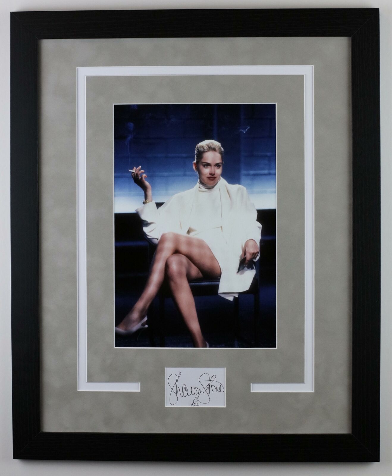 Sharon Stone "Basic Instinct" AUTOGRAPH Signed Photo Framed 16x20 ...