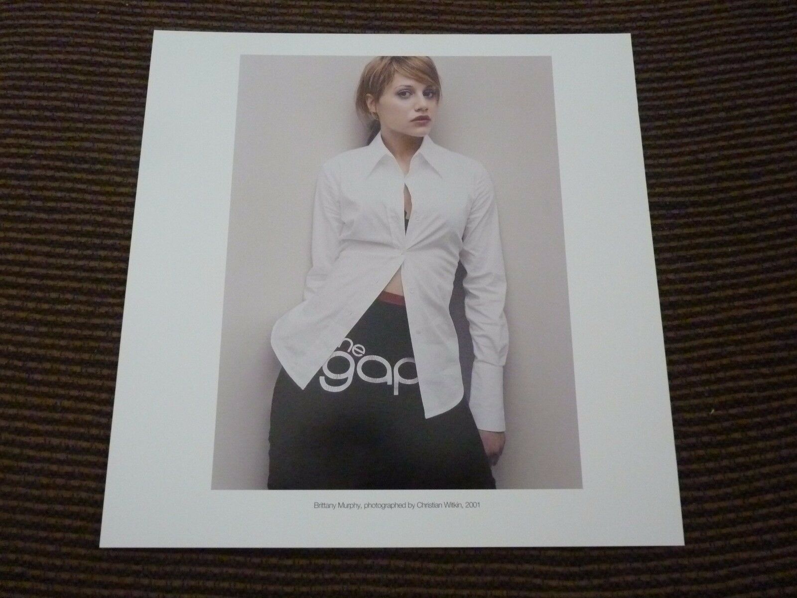 Single Page Brittany Murphy Coffee Table Book Photo | Autographia