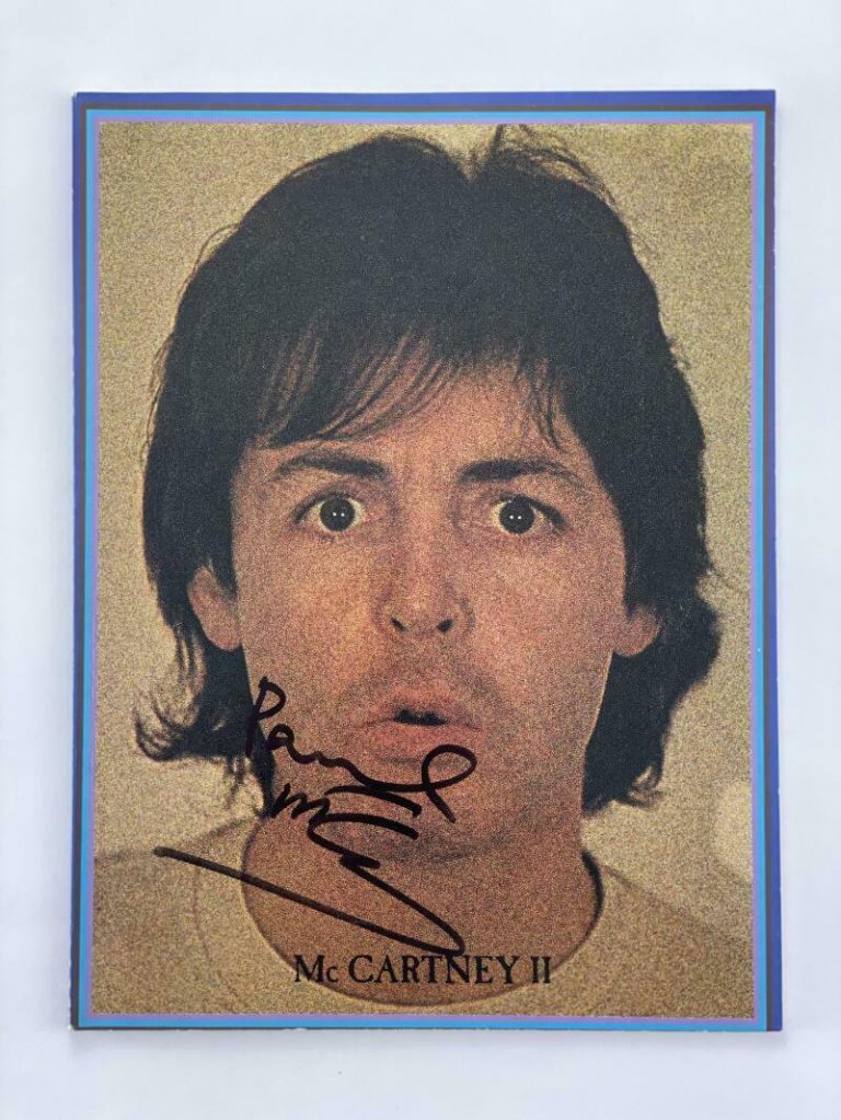 Authentic Beatles Signed Memorabilia for Sale | Autographia