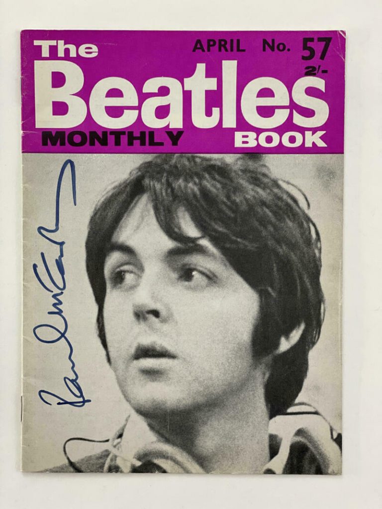 Authentic Beatles Signed Memorabilia for Sale | Autographia