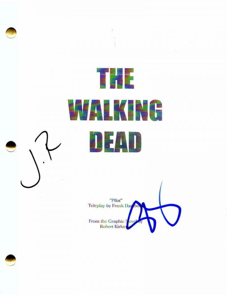 Authentic Memorabilia from The Walking Dead | Autographia