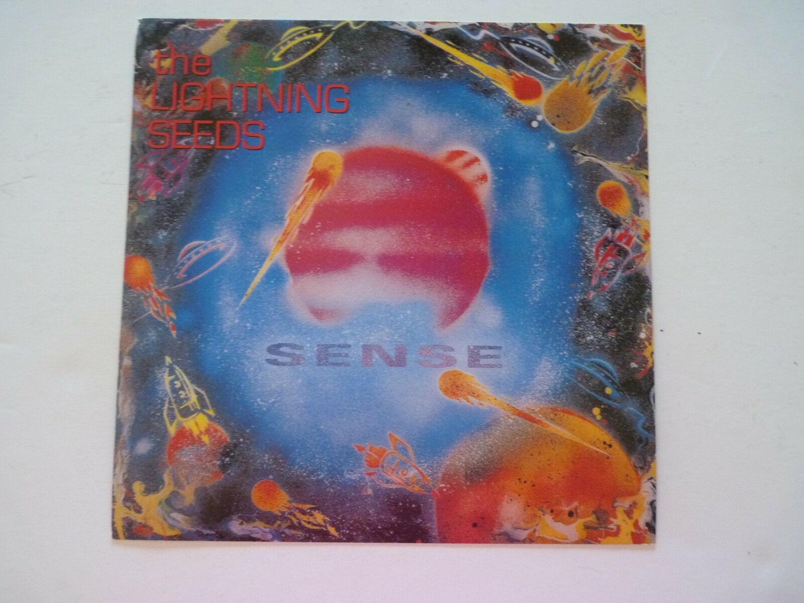 The Lightning Seeds Sense LP Record Photo Flat 12x12 Poster | Autographia