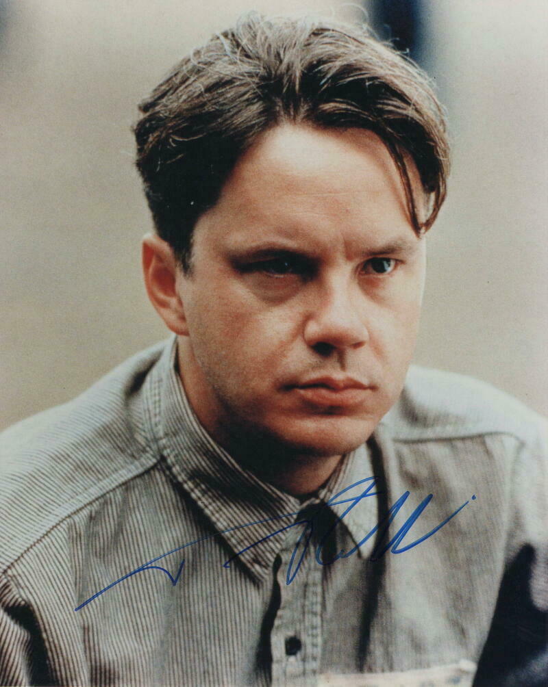 TIM ROBBINS SIGNED AUTOGRAPH 8X10 PHOTO - THE SHAWSHANK REDEMPTION ...