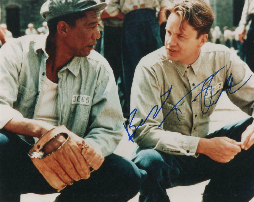 TIM ROBBINS SIGNED AUTOGRAPH 8X10 PHOTO - THE SHAWSHANK REDEMPTION ...