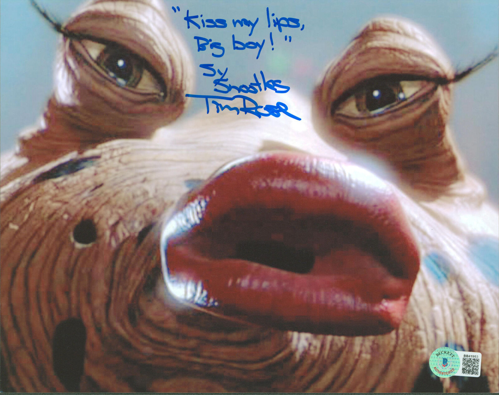 Tim Rose Star Wars "Kiss My Lips, Big Boy! Sy Snootles" Signed 8x10 ...