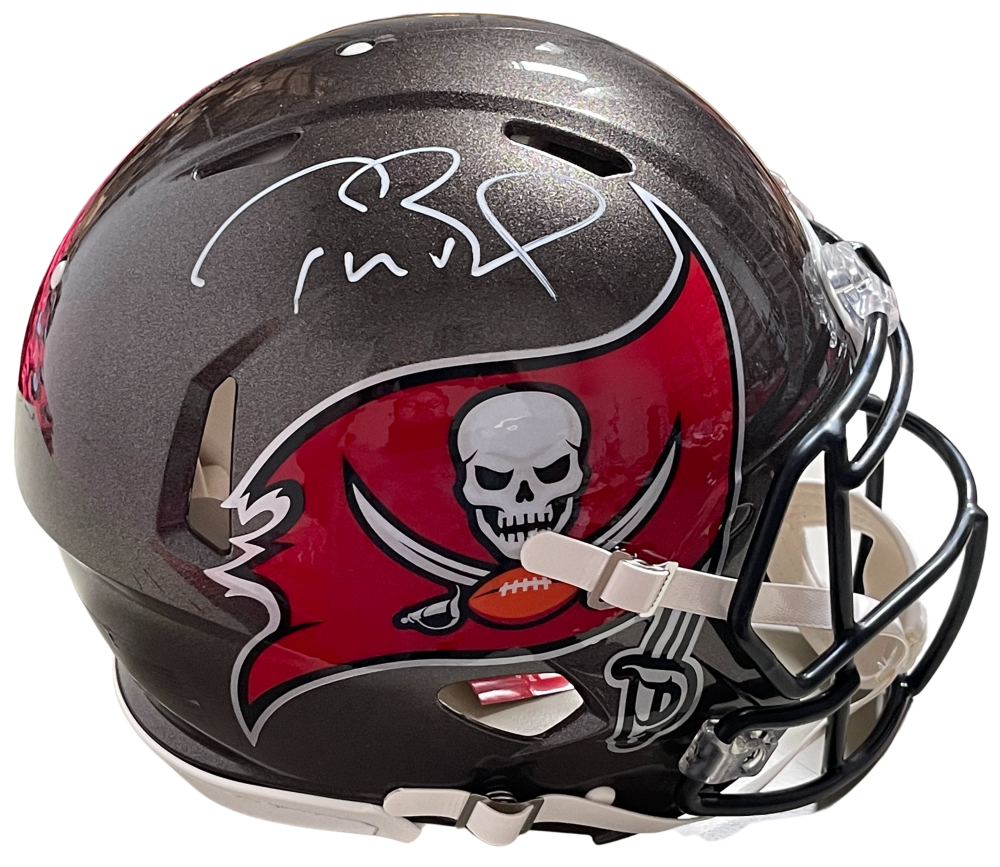 TOM BRADY SIGNED TAMPA BAY BUCCANEERS AUTOGRAPH SPEED AUTHENTIC FULL ...