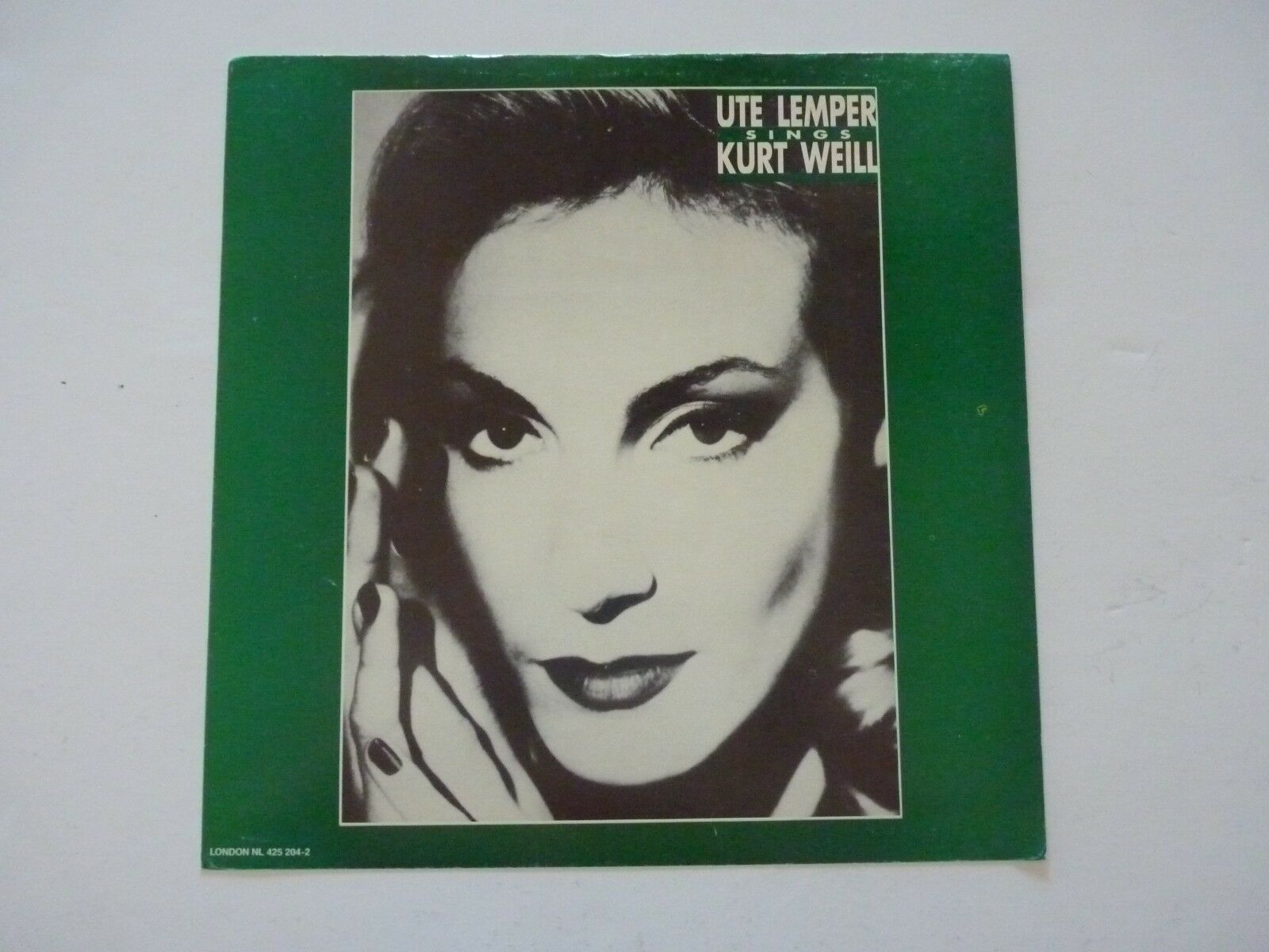 Ute Lemper Sings Kurt Weill LP Record Photo Flat 12x12 Poster | Autographia